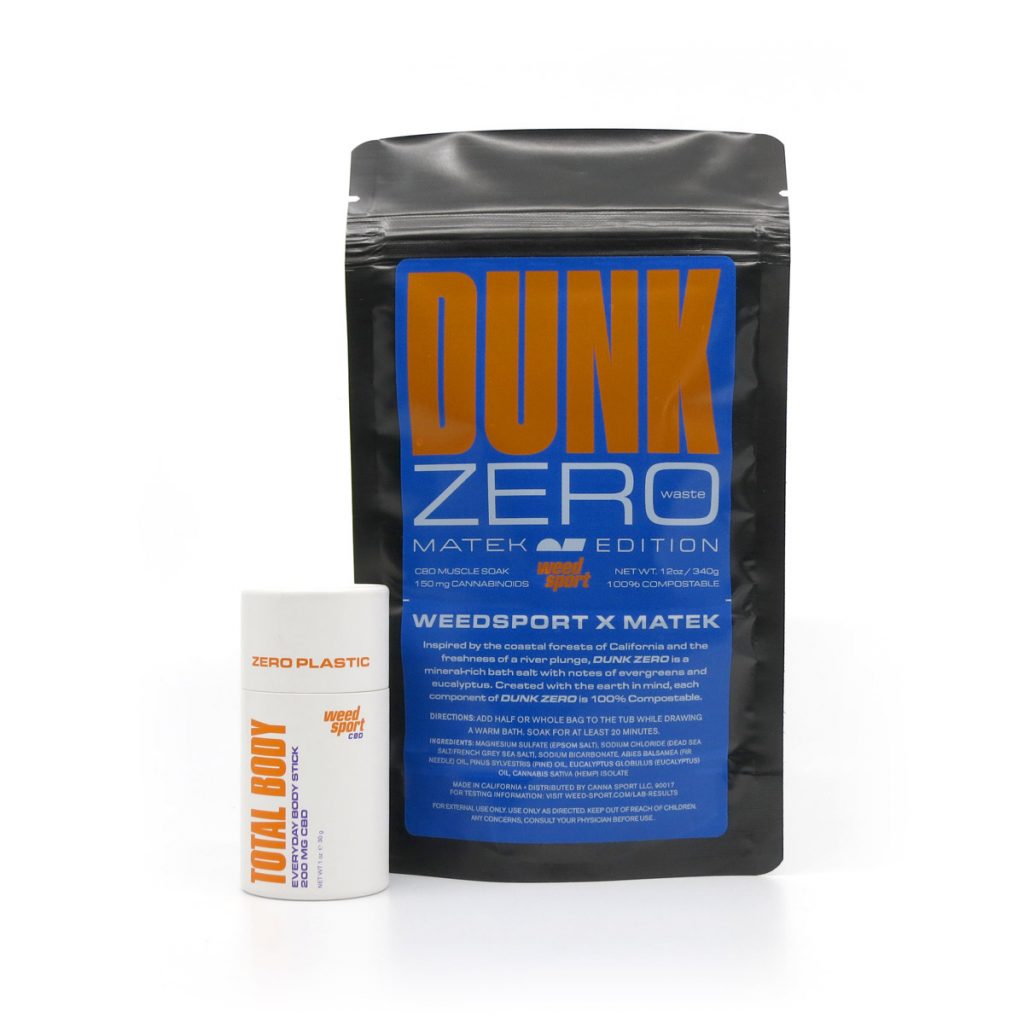 DUNK CBD Muscle Soak - WeedSport • CBD Sports Recovery Products